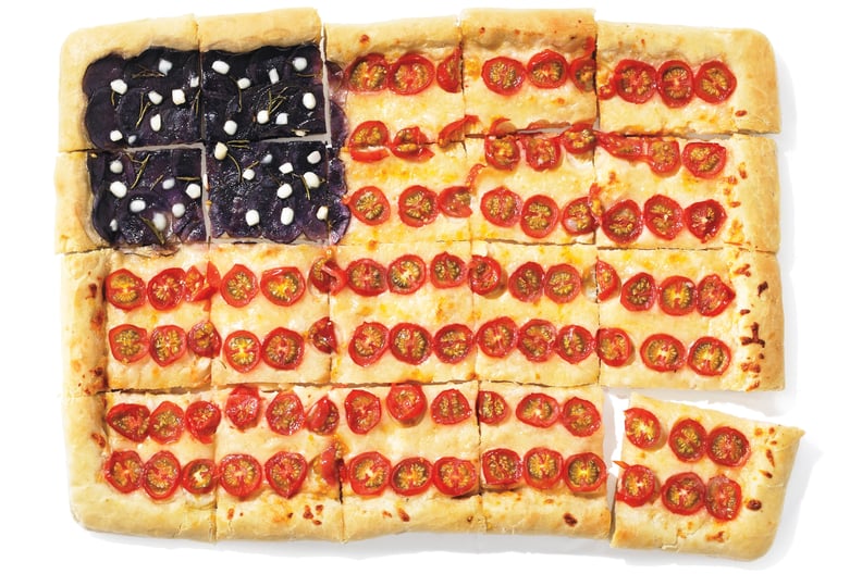 American Flag Pizza Recipe | PS Food