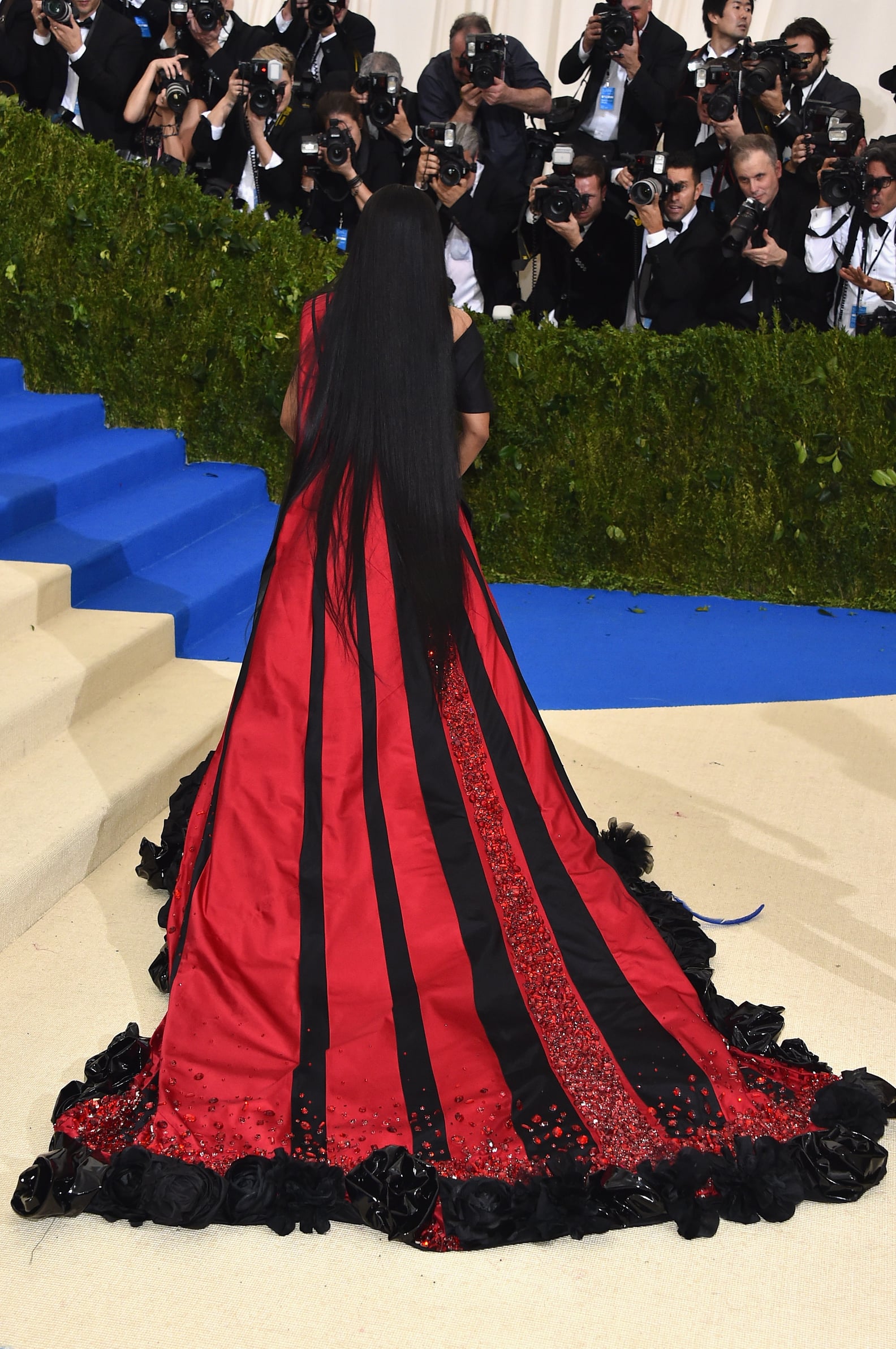 Nicki Minaj H&M Dress at the 2017 Met Gala | PS Fashion