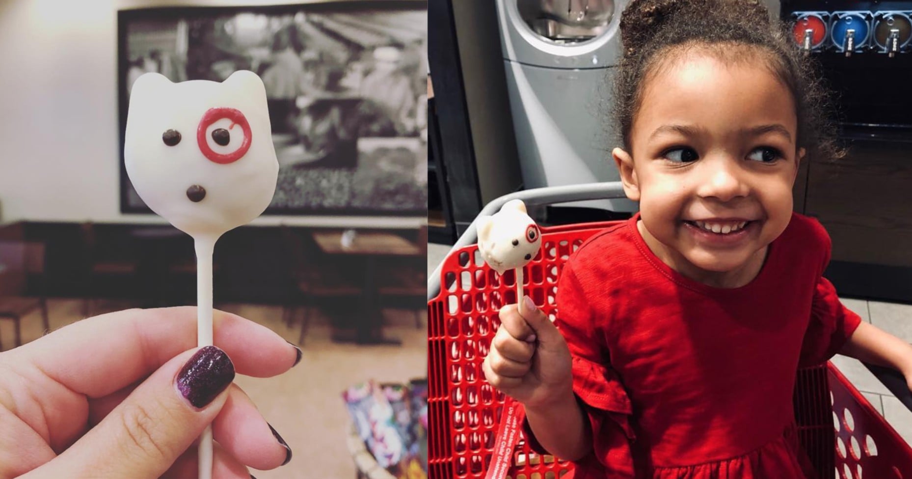 Bullseye Cake Pops at Target Starbucks | PS Family