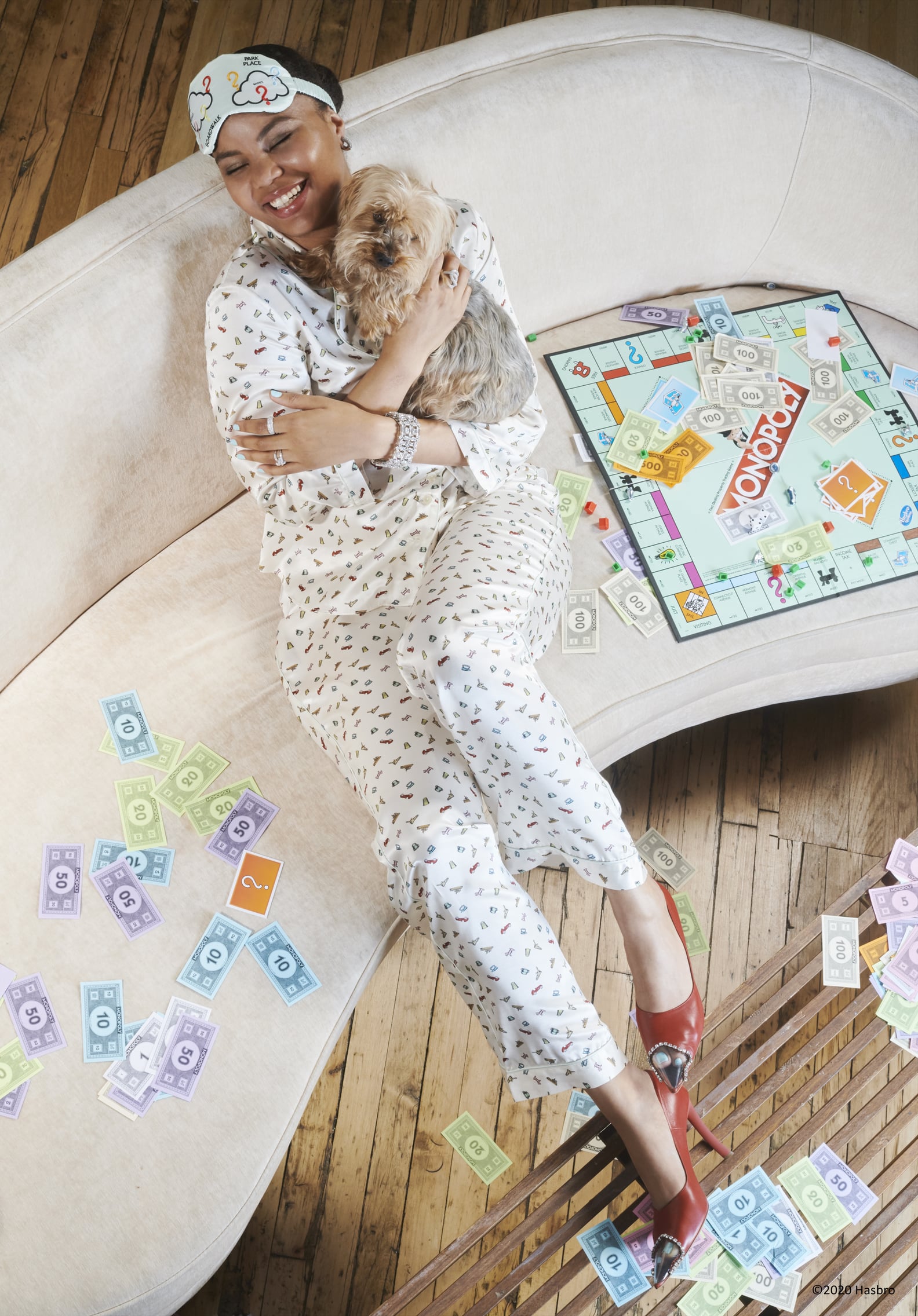 Morgan Lane Created a Stylish Monopoly Pajama Collection | PS Fashion