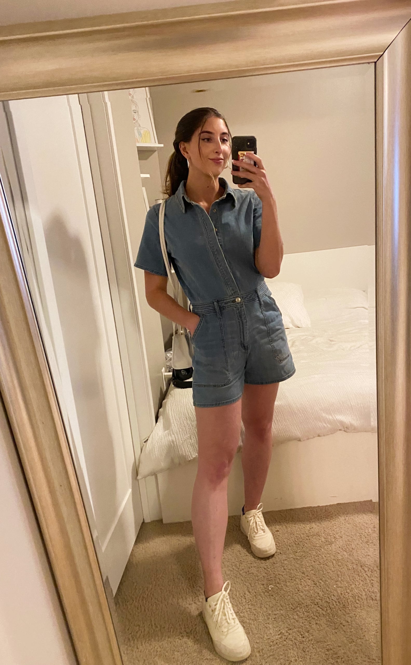 Walmart Scoop Utility Romper I Editor Review | PS Fashion