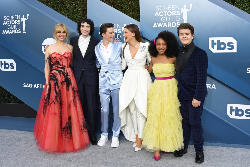 Stranger Things Cast at the SAG Awards 2020 | POPSUGAR Celebrity