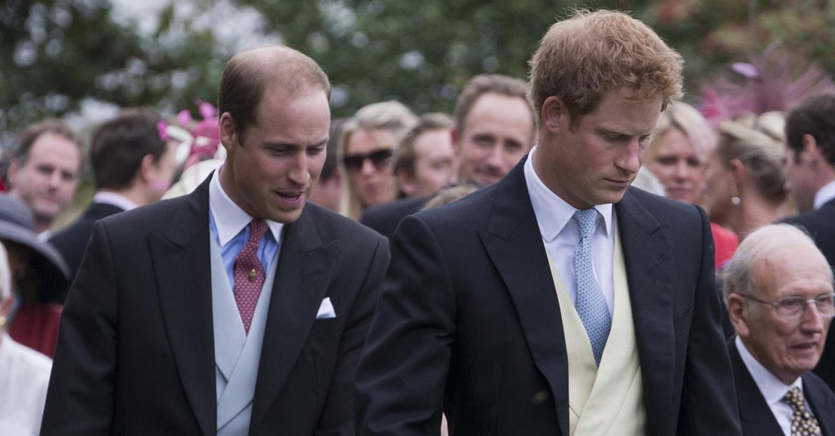 Prince William and Prince Harry at Victoria Inskip's Wedding | PS Celebrity