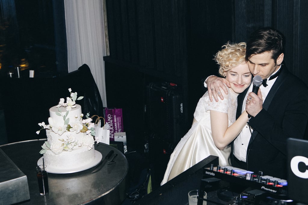 Julia Garner's Danielle Frankel Wedding Pantsuit | POPSUGAR Fashion