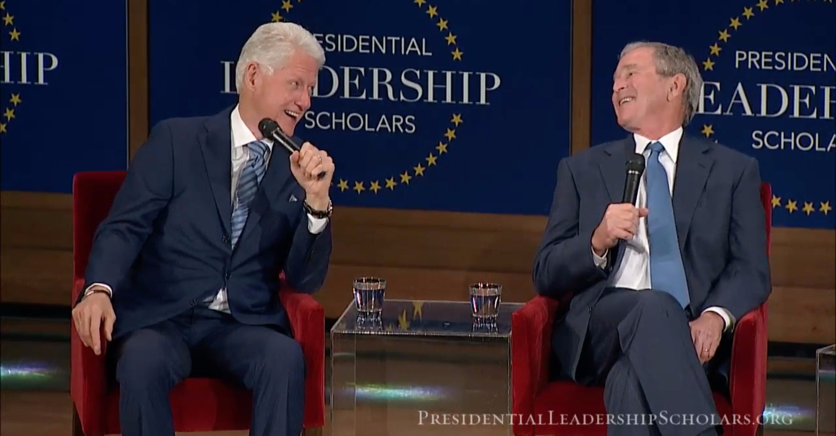 George W. Bush and Bill Clinton Friendship | PS News