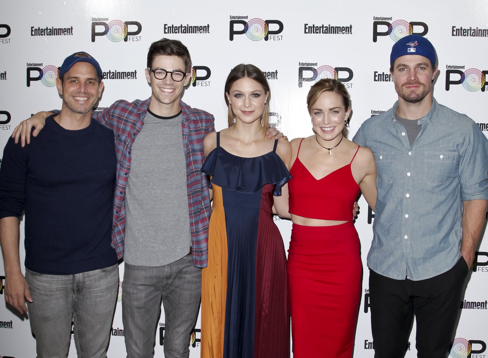 Photos of The Flash, Supergirl, and Arrow Cast Hanging Out | POPSUGAR ...