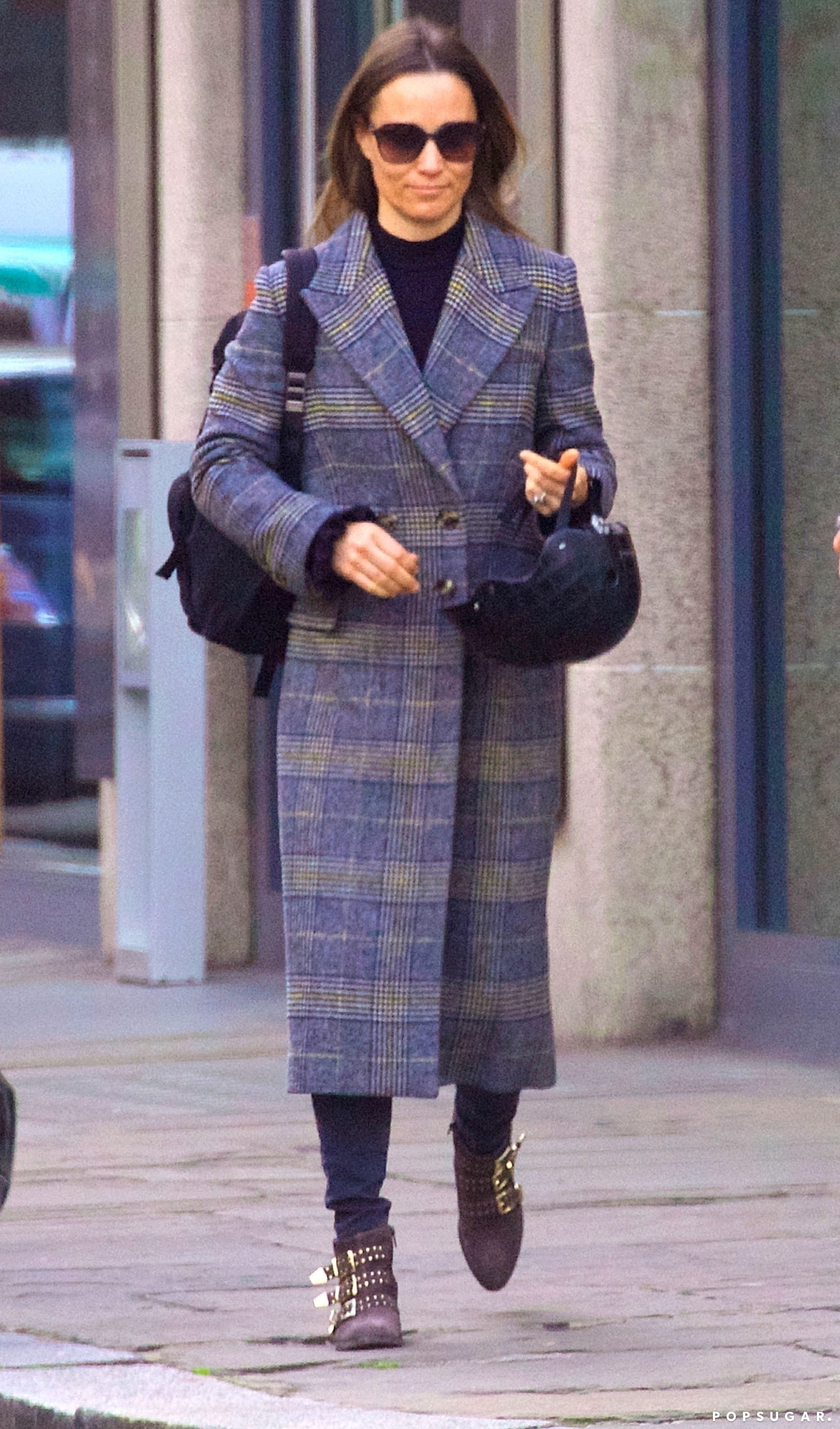 Pippa Middleton Wearing Tweed Coat | PS Fashion