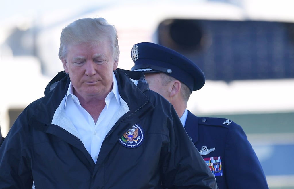 Trump in Puerto Rico After Hurricane Maria October 2017 | POPSUGAR News