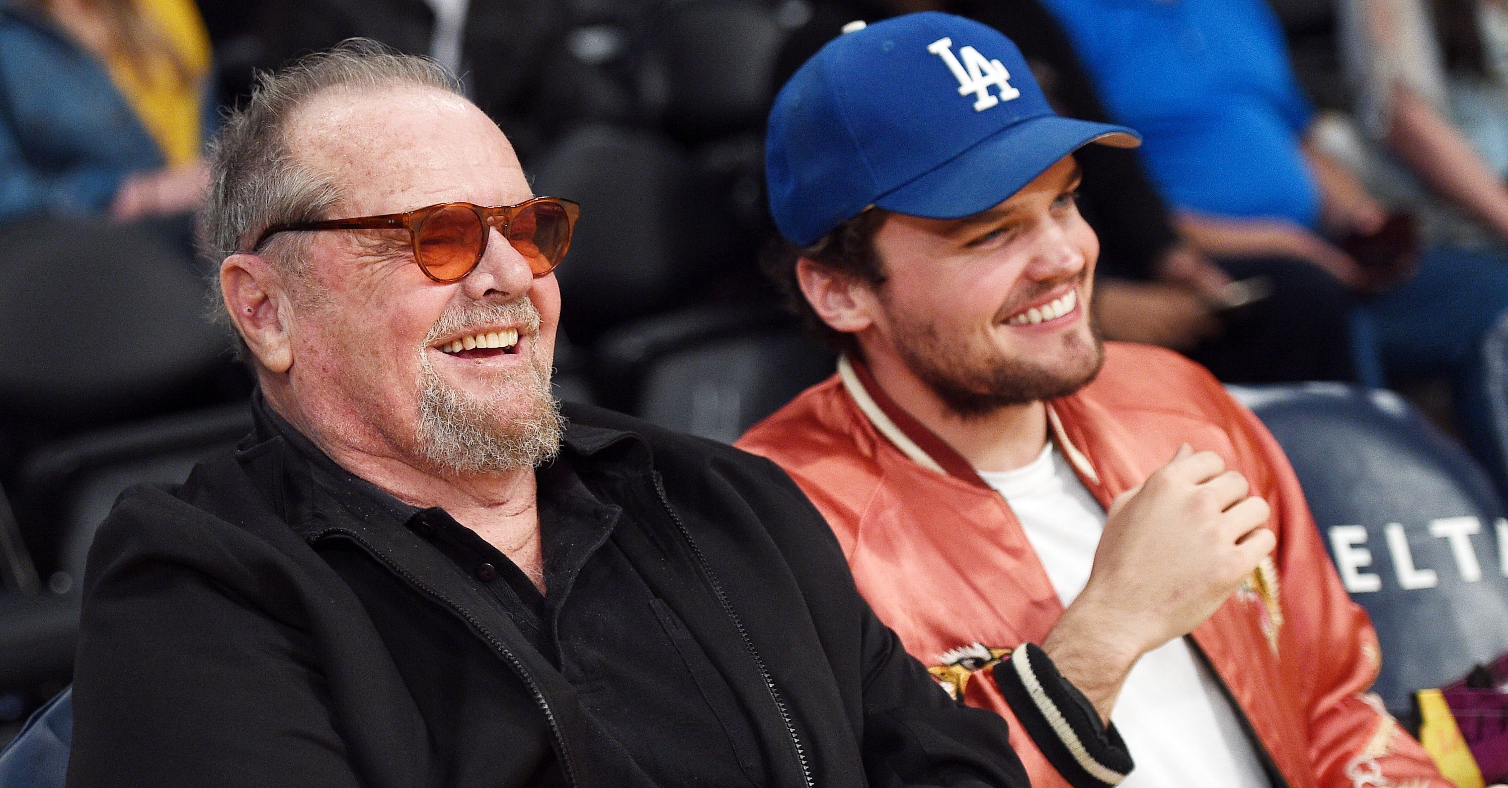 Jack Nicholson and Son Ray at Lakers Game March 2017 | PS Celebrity