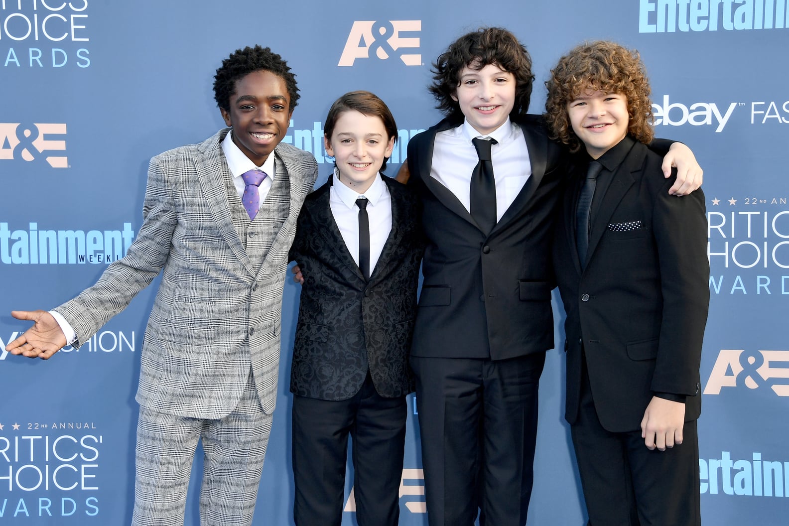 Stranger Things Cast at the 2017 Critics' Choice Awards | PS Entertainment