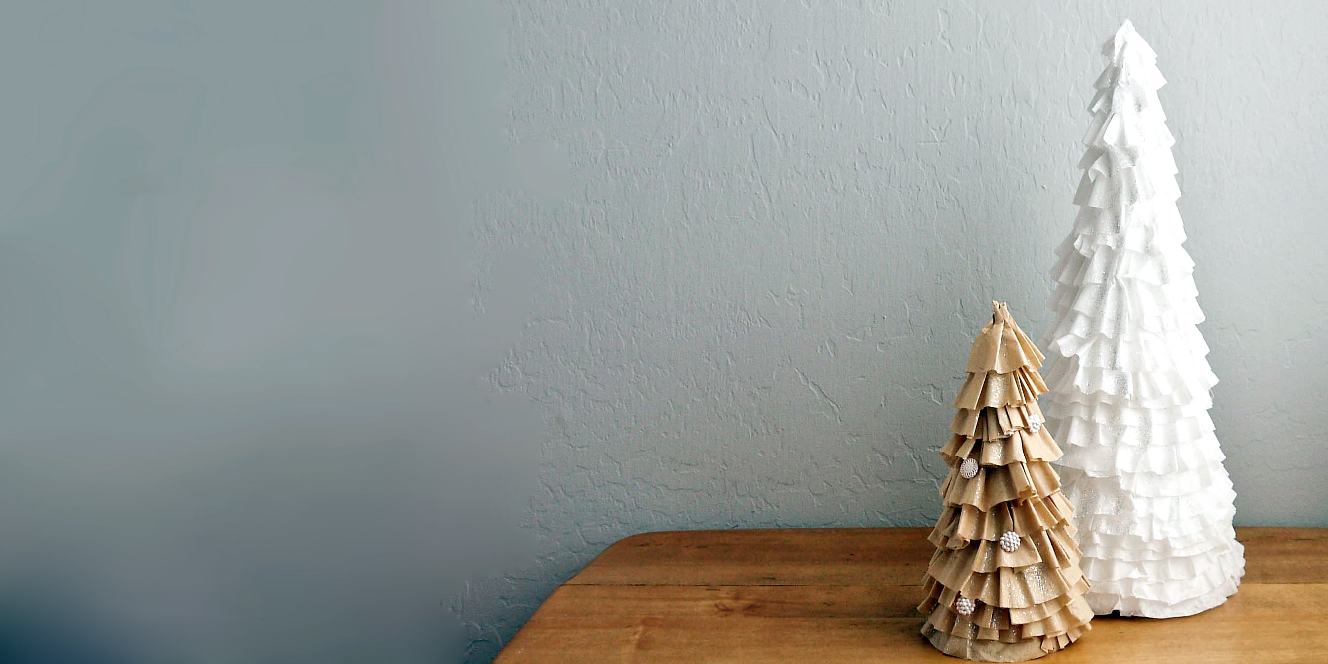 DIY Coffee-Filter Christmas Tree | POPSUGAR Smart Living