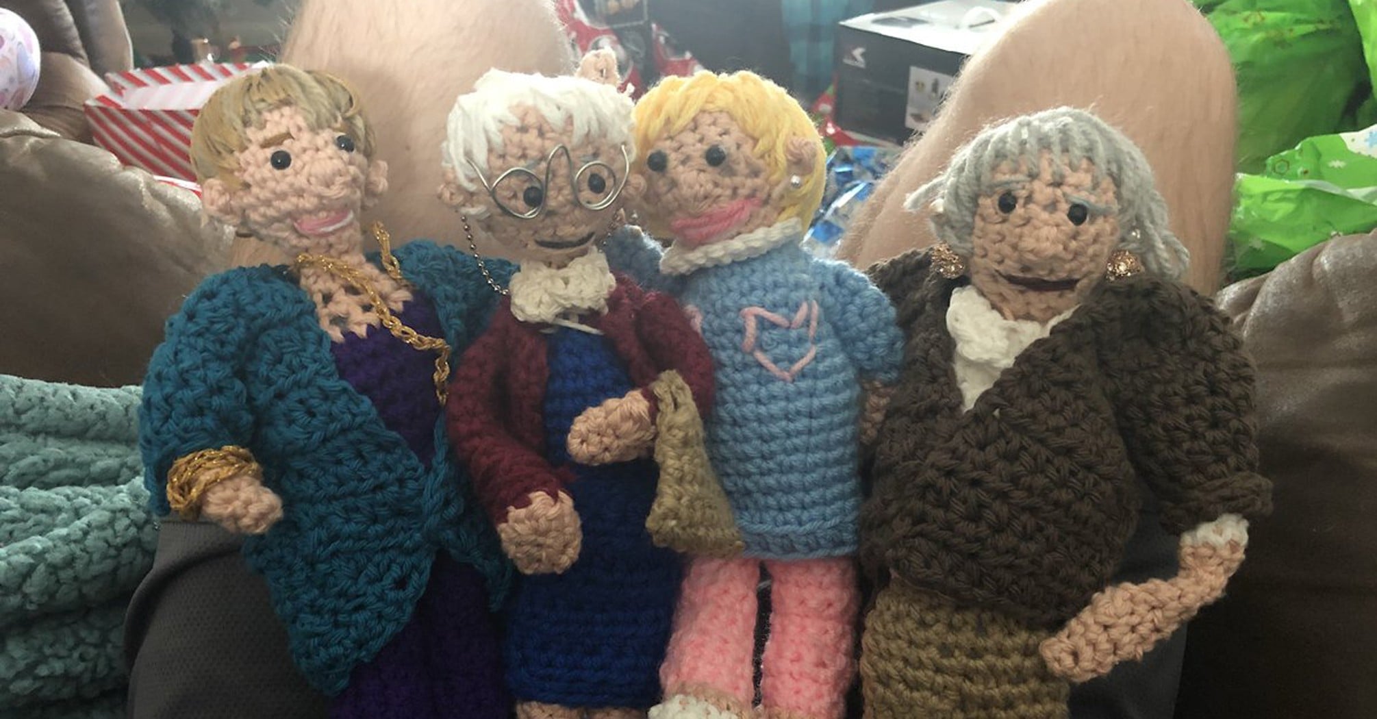 Crocheted Golden Girls Dolls | PS Family