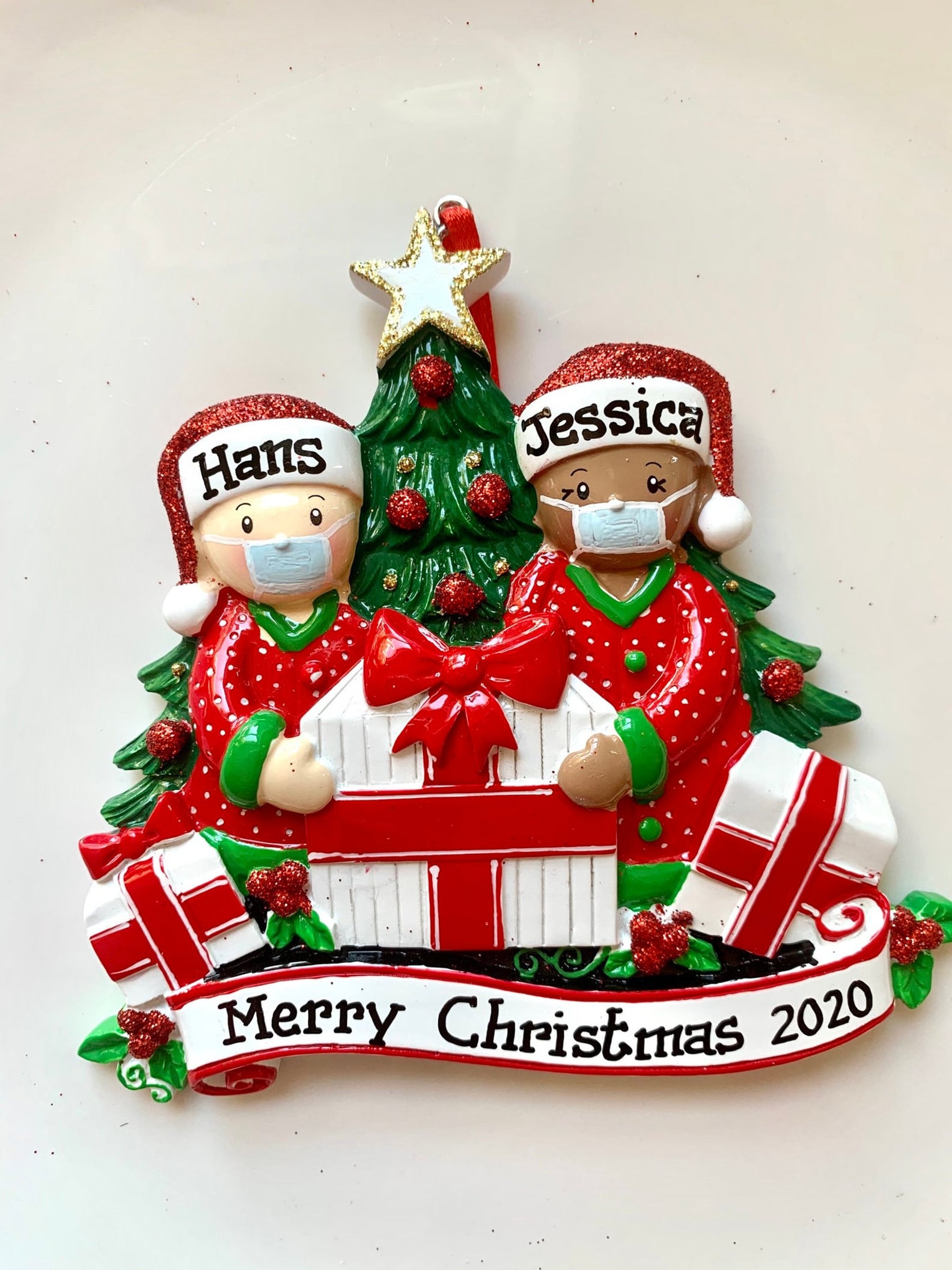 Shop Pandemic-Themed 2020 Christmas Ornaments For Families | PS Family