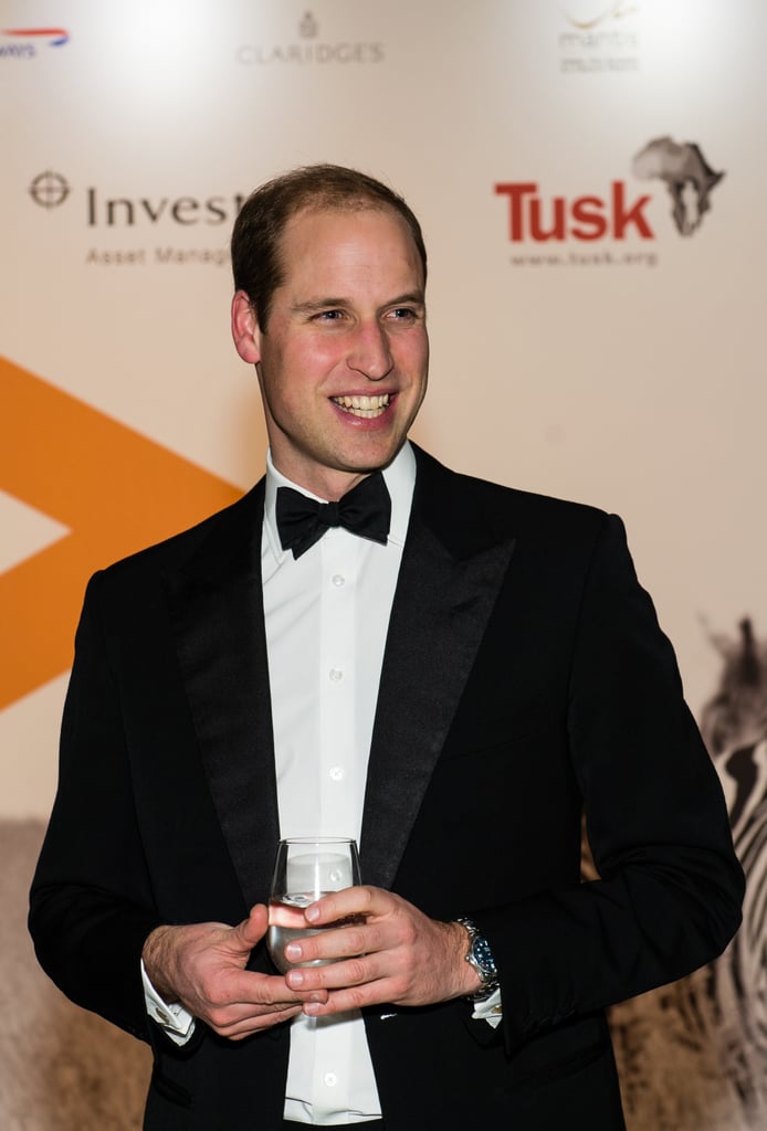 Prince William Attends Tusk Conservation Awards 2015 | POPSUGAR Celebrity