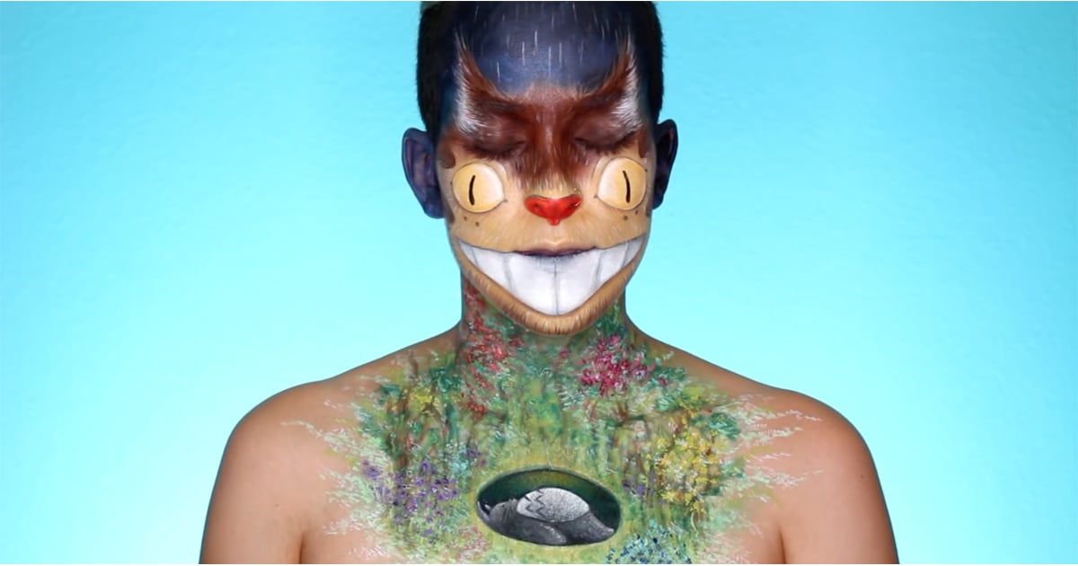 Studio Ghibli Stop-Motion Totoro Makeup Video | POPSUGAR Tech