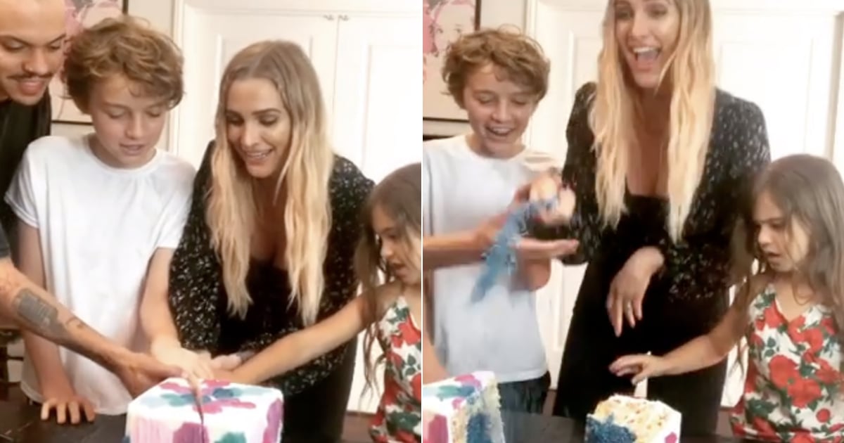 Watch Ashlee Simpson's Kids React to Her Gender Reveal | PS Family