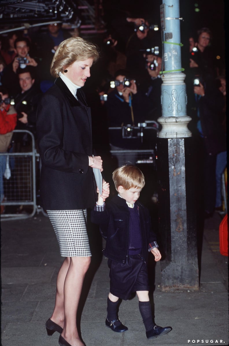 Princess Diana and Prince Harry Holding Hands Pictures | PS Celebrity