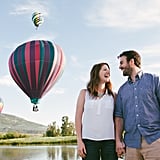 Hot Air Balloon Engagement Pictures | POPSUGAR Love & Sex