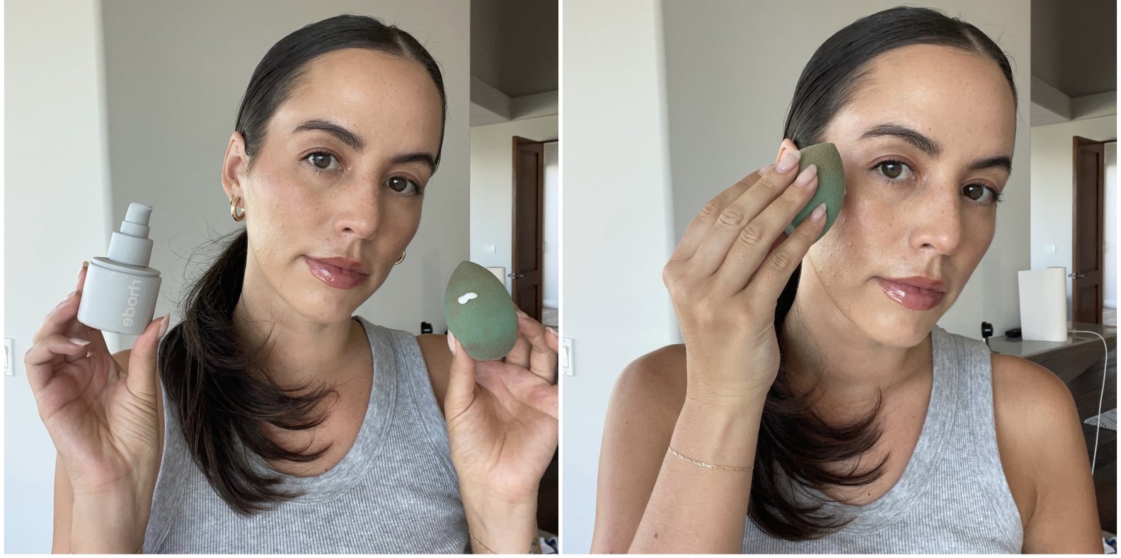 Rhode Glazing Fluid Makeup Editor Experiment: See Photos | POPSUGAR Beauty