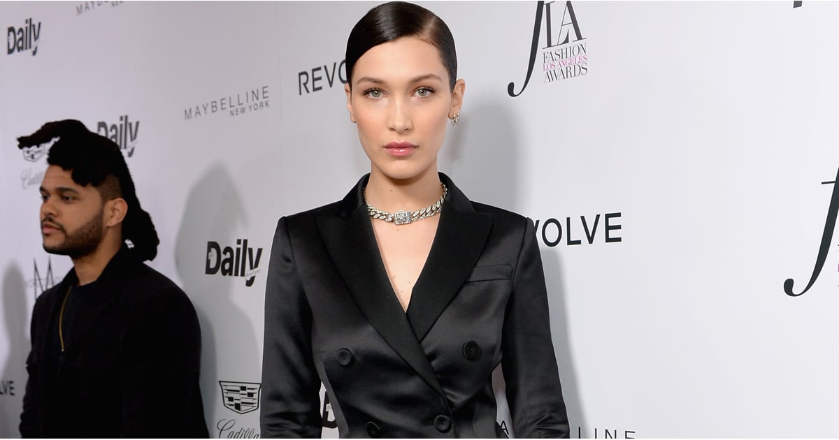 Bella Hadid's Moschino Dress at Daily Front Row Awards 2016 | POPSUGAR ...