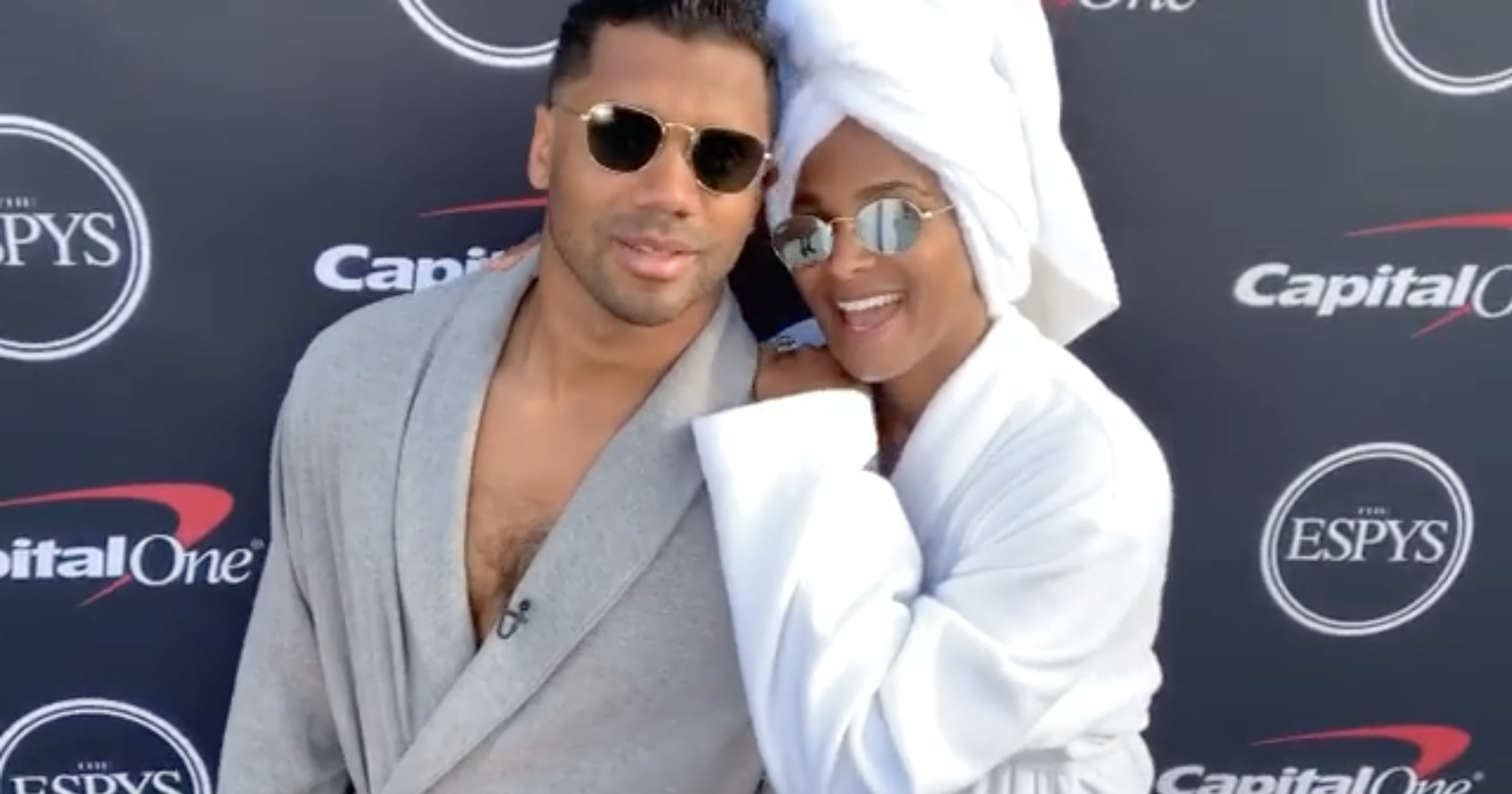 See Ciara and Russell Wilson at the 2020 ESPYS | POPSUGAR Celebrity