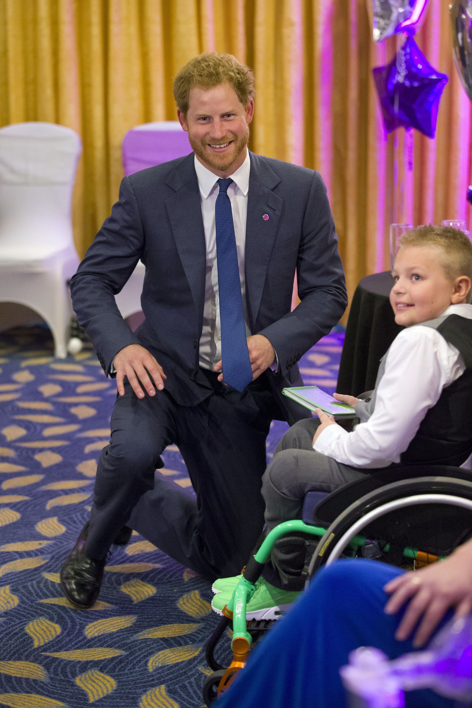 Prince Harry at the WellChild Awards 2015 | Pictures | PS Celebrity