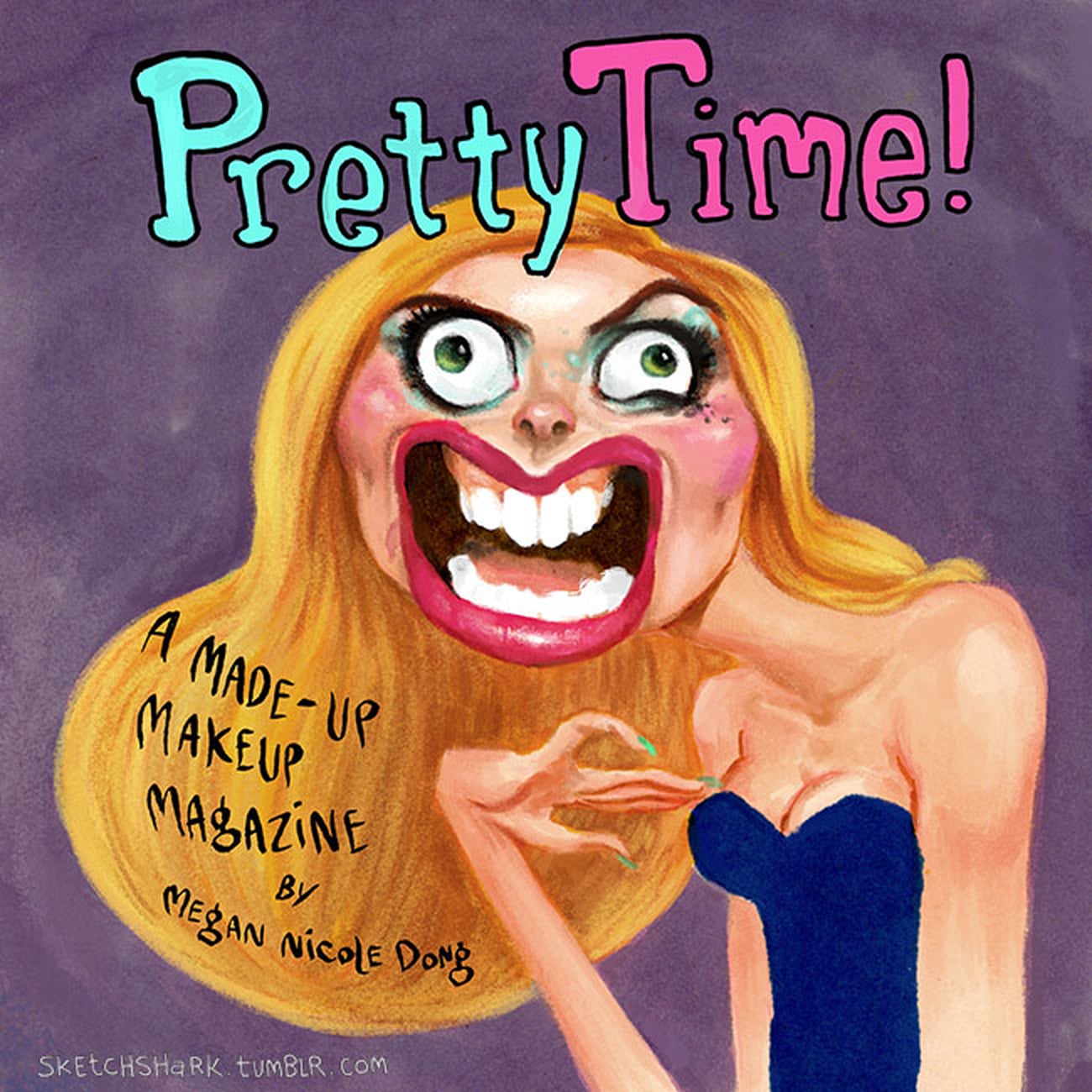 Funny Beauty Magazine With Cartoons | PS Beauty