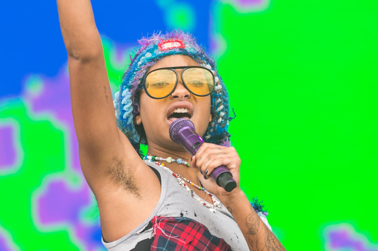Willow Smith Shows Off Armpit Hair At Reading Festival Popsugar Beauty
