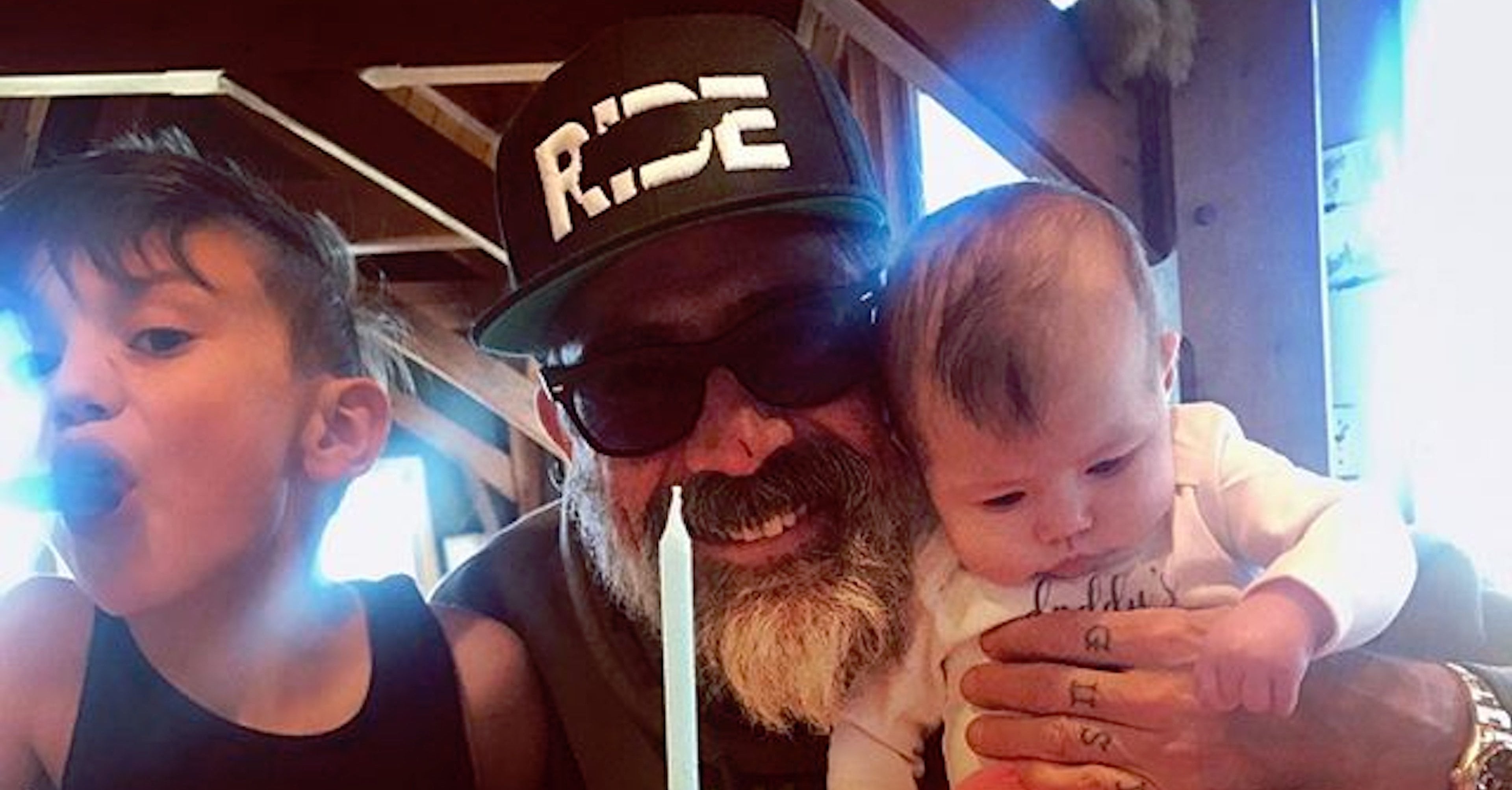 Jeffrey Dean Morgan Birthday Photo With His Kids 2018 | POPSUGAR Celebrity
