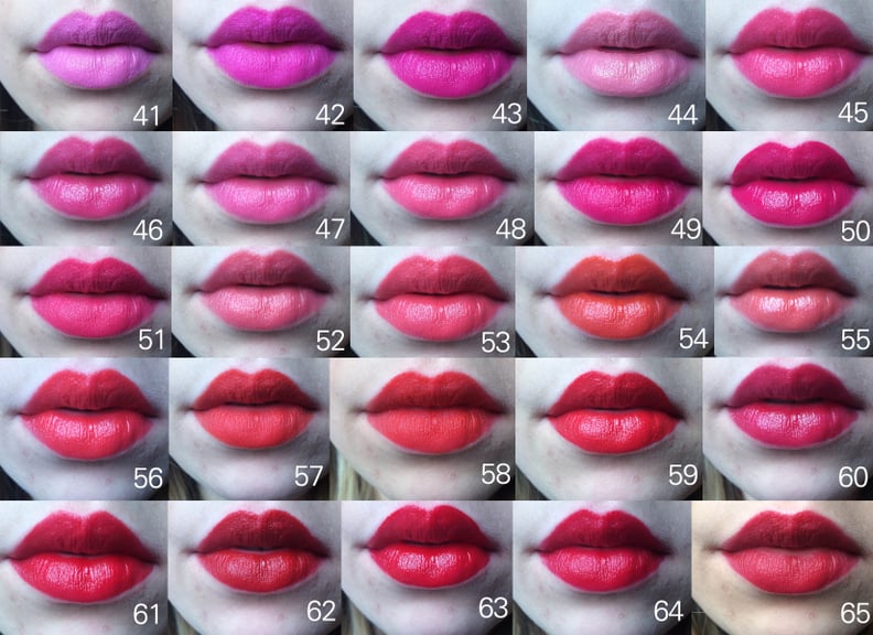 Woman Swatches Entire Lipstick Collection | POPSUGAR Beauty