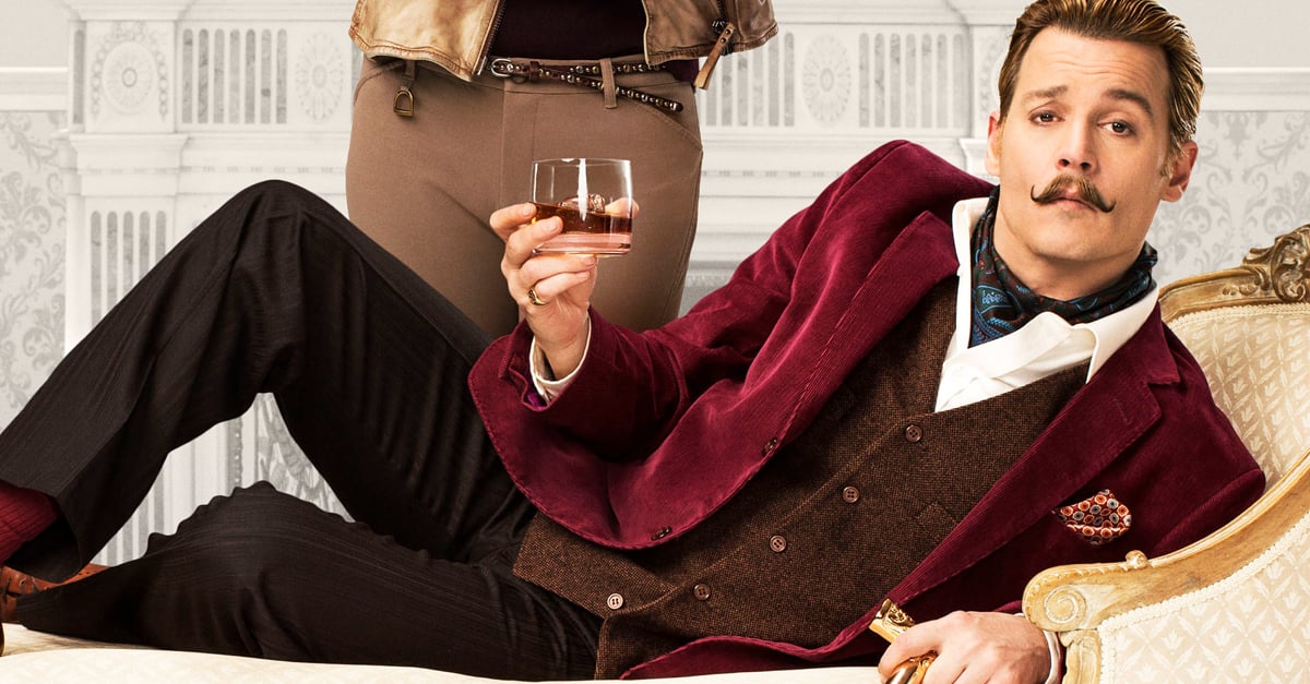 Johnny Depp Interview For Mortdecai (Video) | POPSUGAR Celebrity