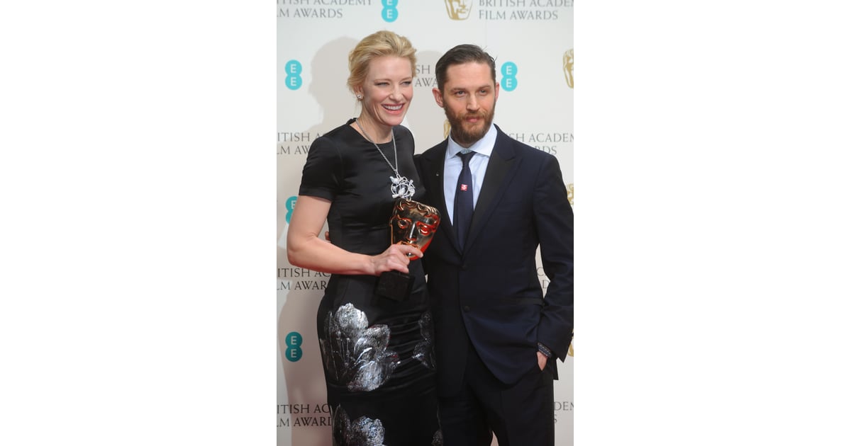 Cate Blanchett and Tom Hardy, 2014 | BAFTA Awards Pictures | POPSUGAR ...