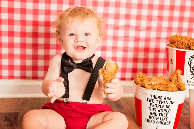 Cake Smash With KFC Theme | PS Family