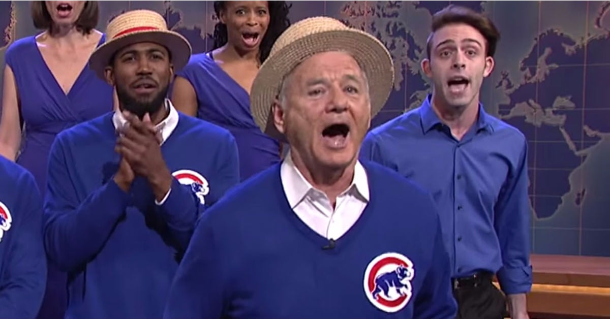 Bill Murray and the Chicago Cubs on Saturday Night Live | POPSUGAR ...