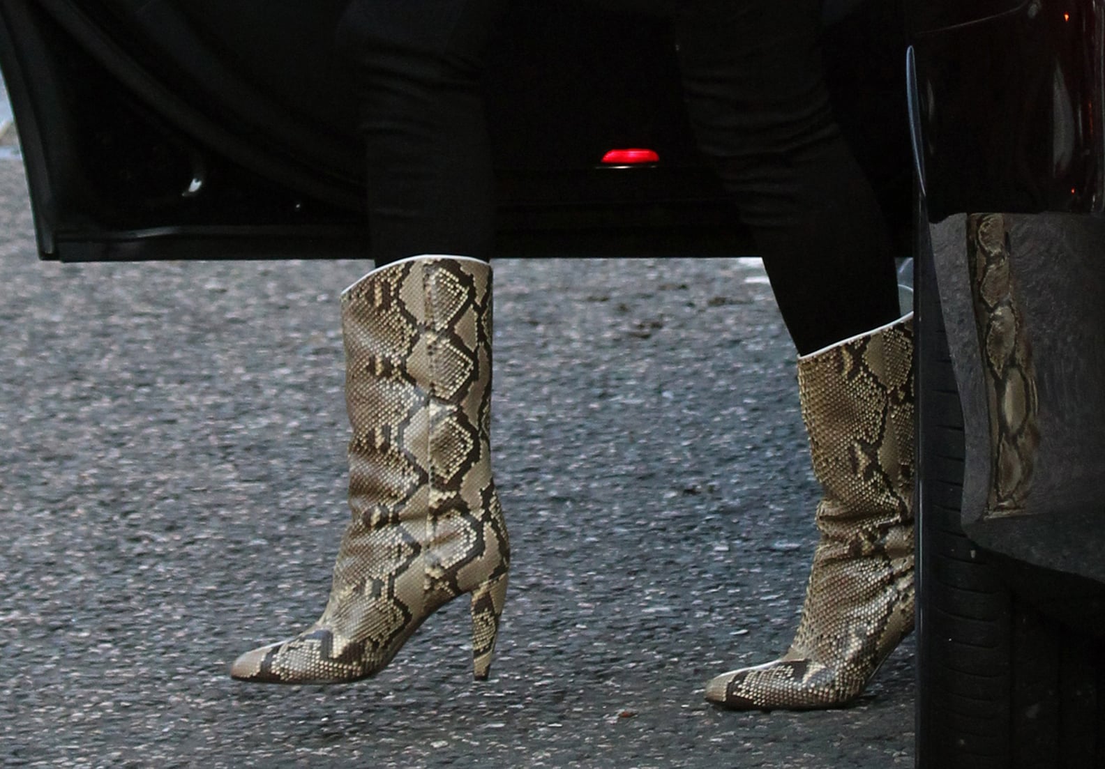 Kate Moss's Snakeskin Boots | PS Fashion