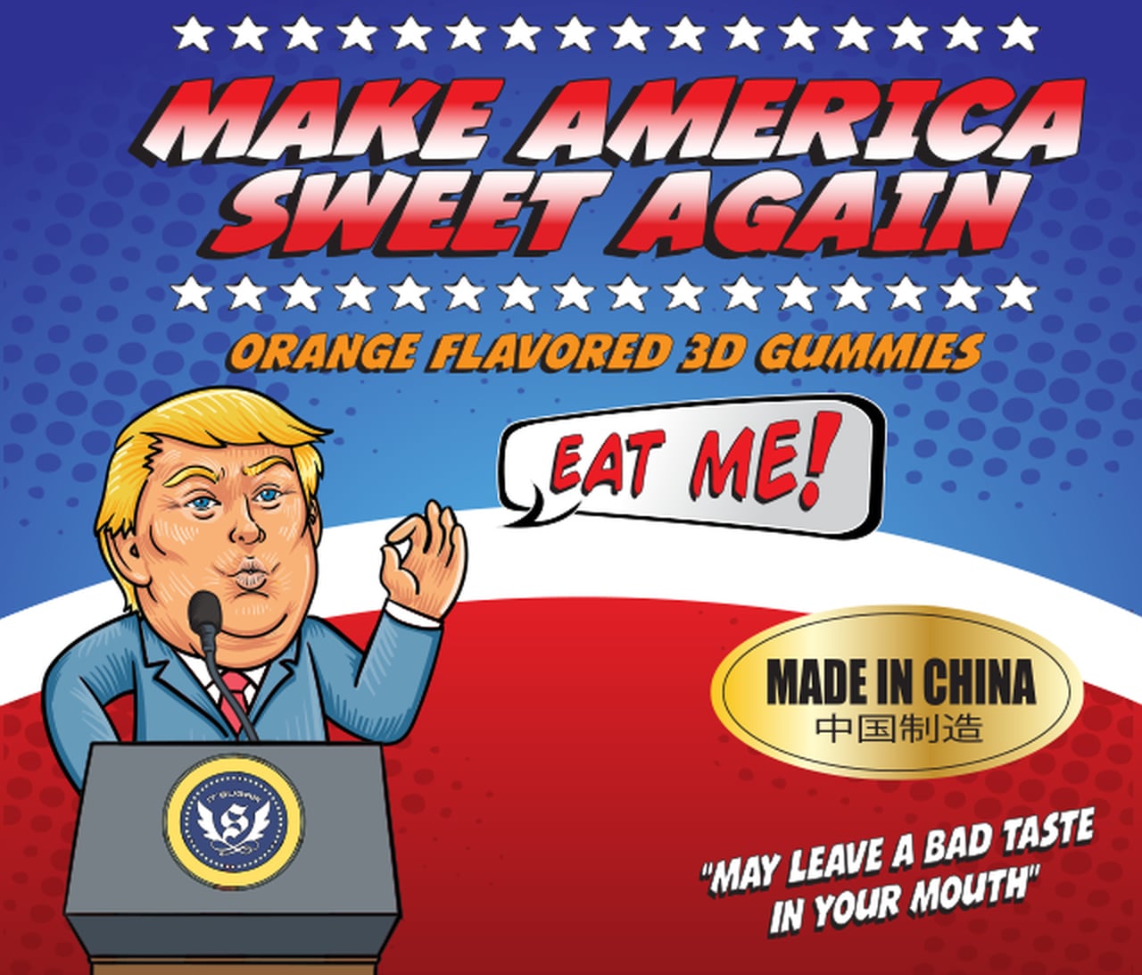 IT'SUGAR 3D-Printed Trump Gummies | PS News