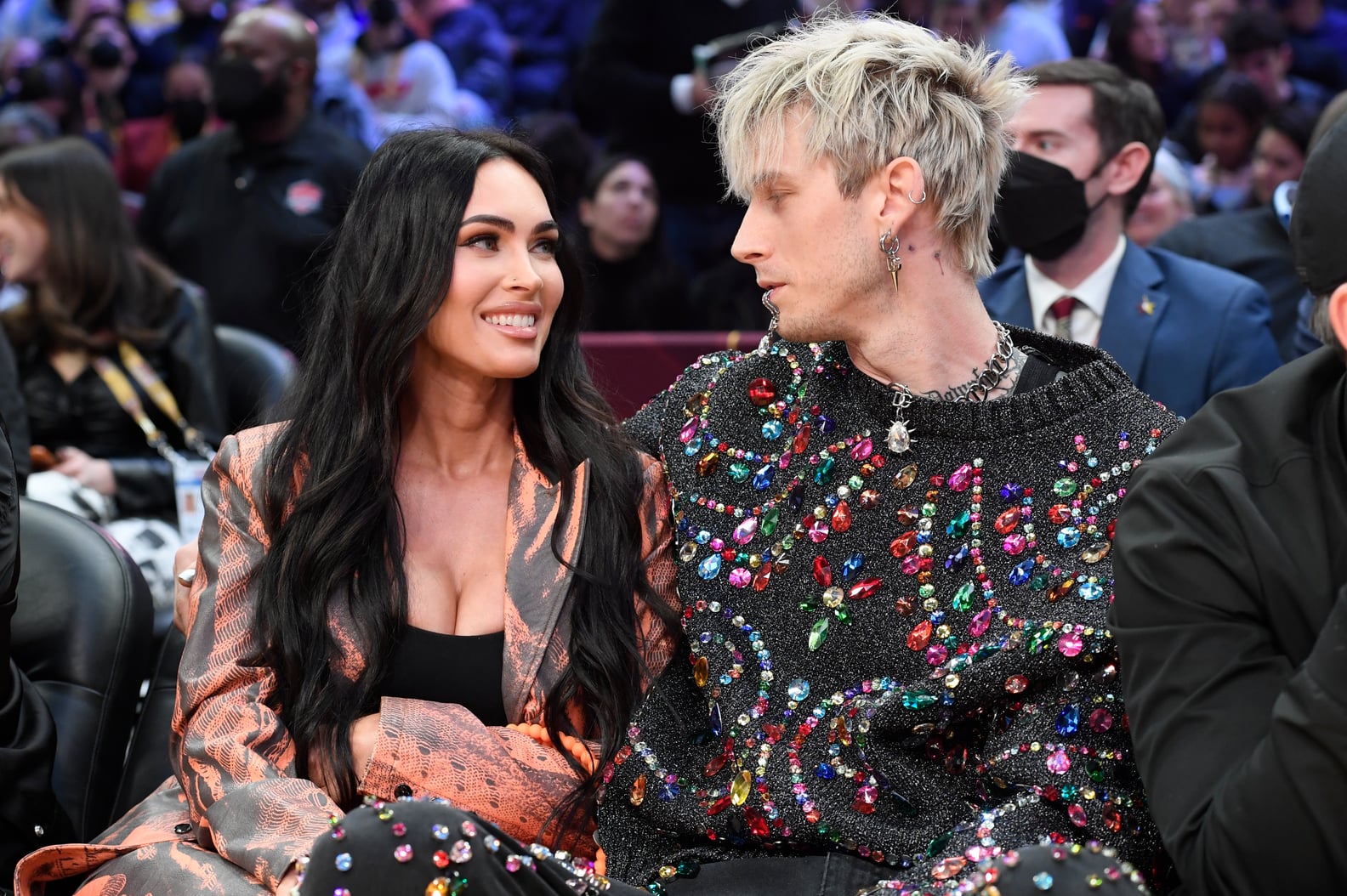 Megan Fox's Business Casual Suit at the NBA All-Star Game | PS Fashion