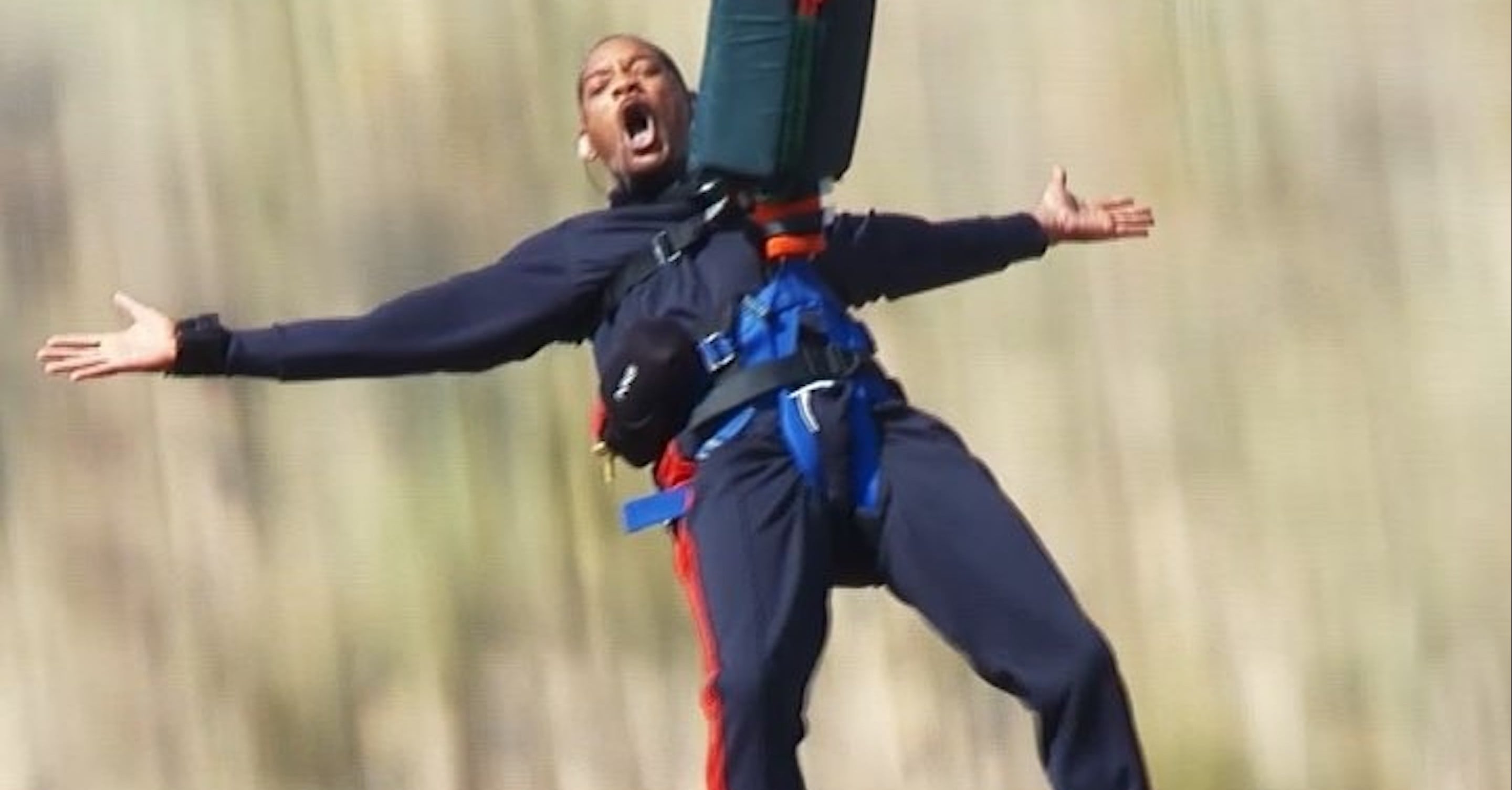 Will Smith Bungee Jumping For His 50th Birthday | PS Celebrity