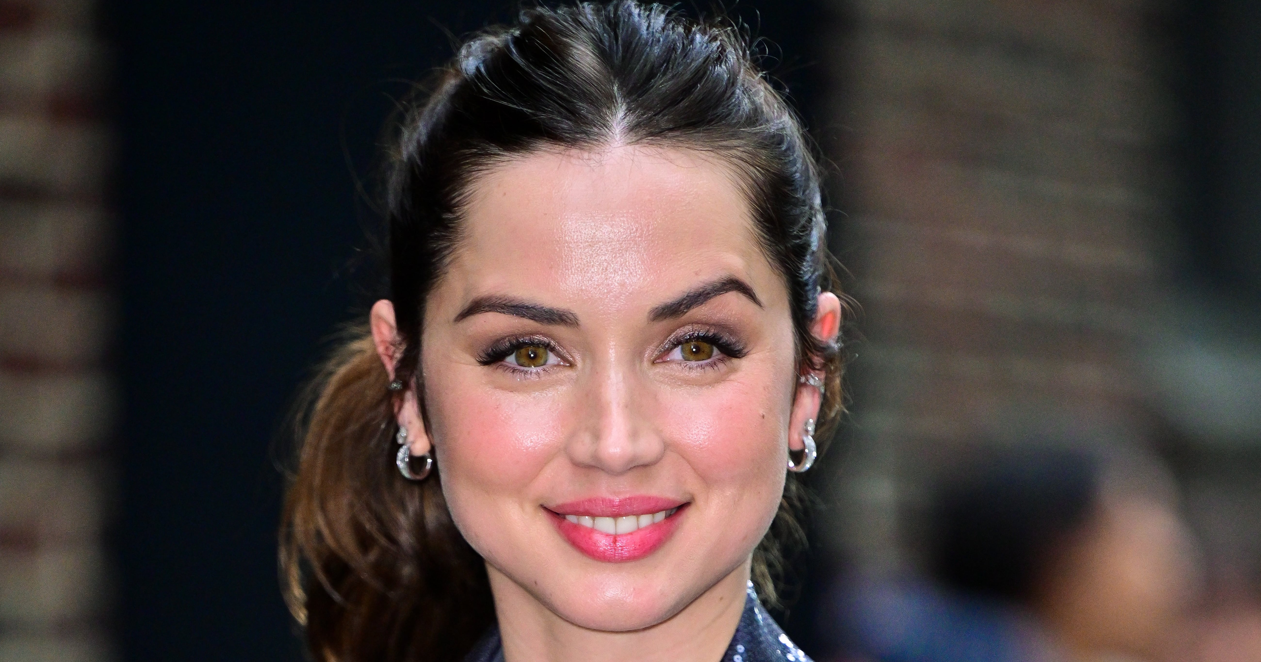 Ana de Armas Wears Sequin 3-Piece Suit | PS UK Fashion