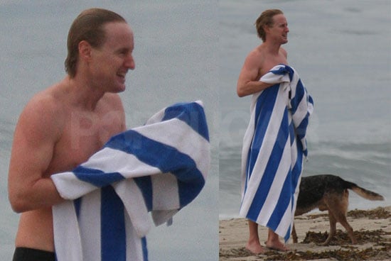 Owen Wilson Takes a Swim