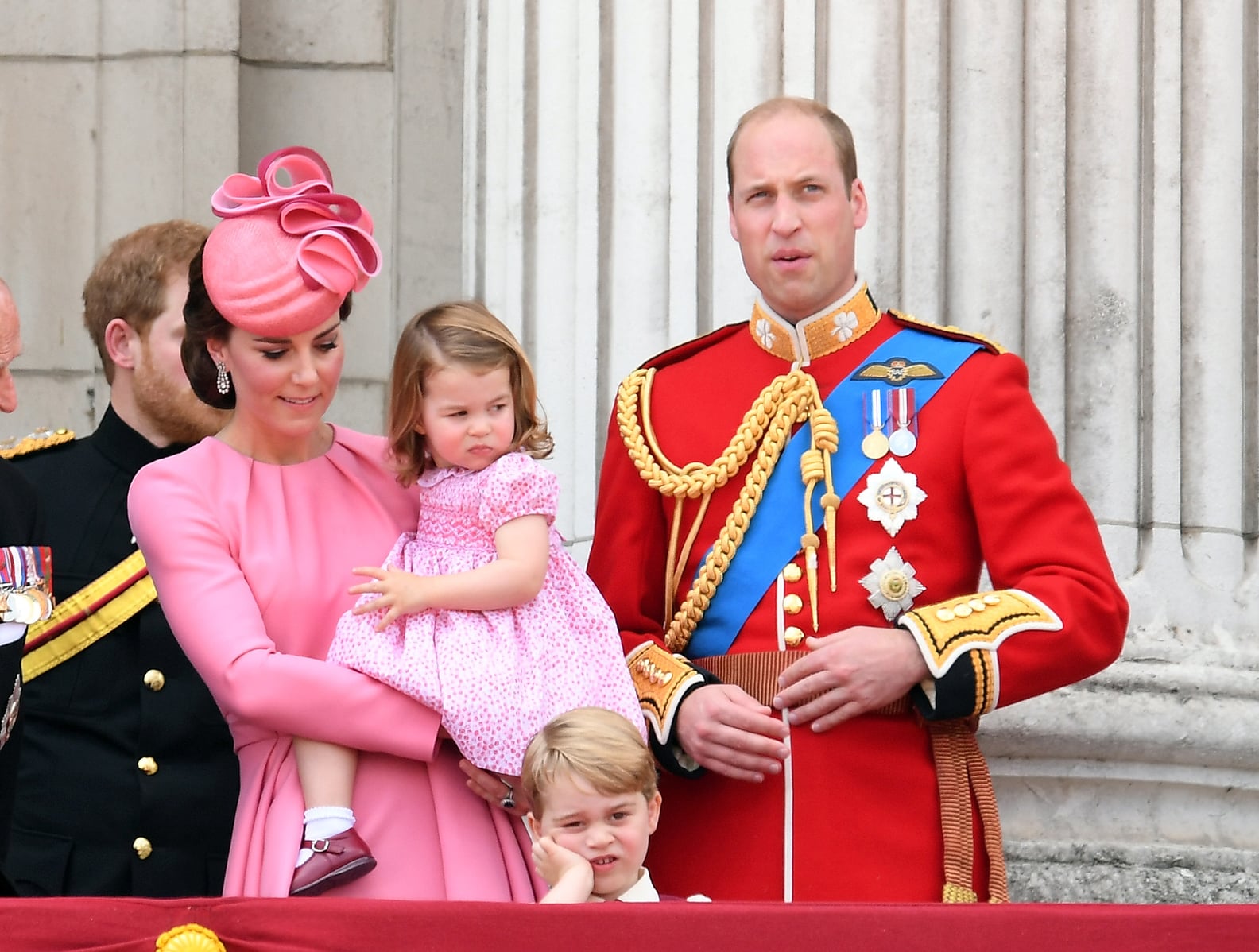 Prince George Princess Charlotte Trooping the Colour 2017 | POPSUGAR ...