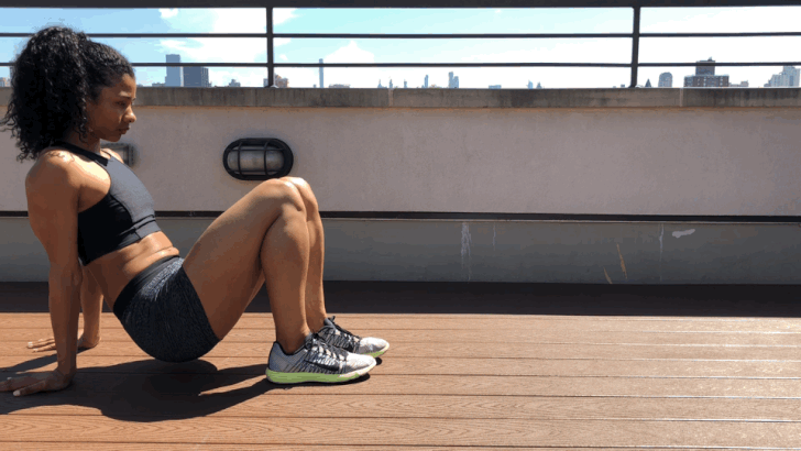 Crab Walk Bodyweight Arm Workout Popsugar Fitness Photo 7