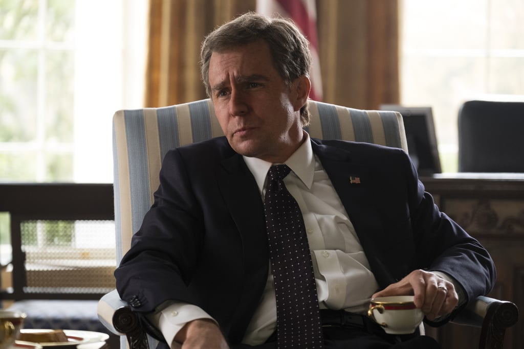 Sam Rockwell as George W. Bush | Vice Movie Cast and Real People ...