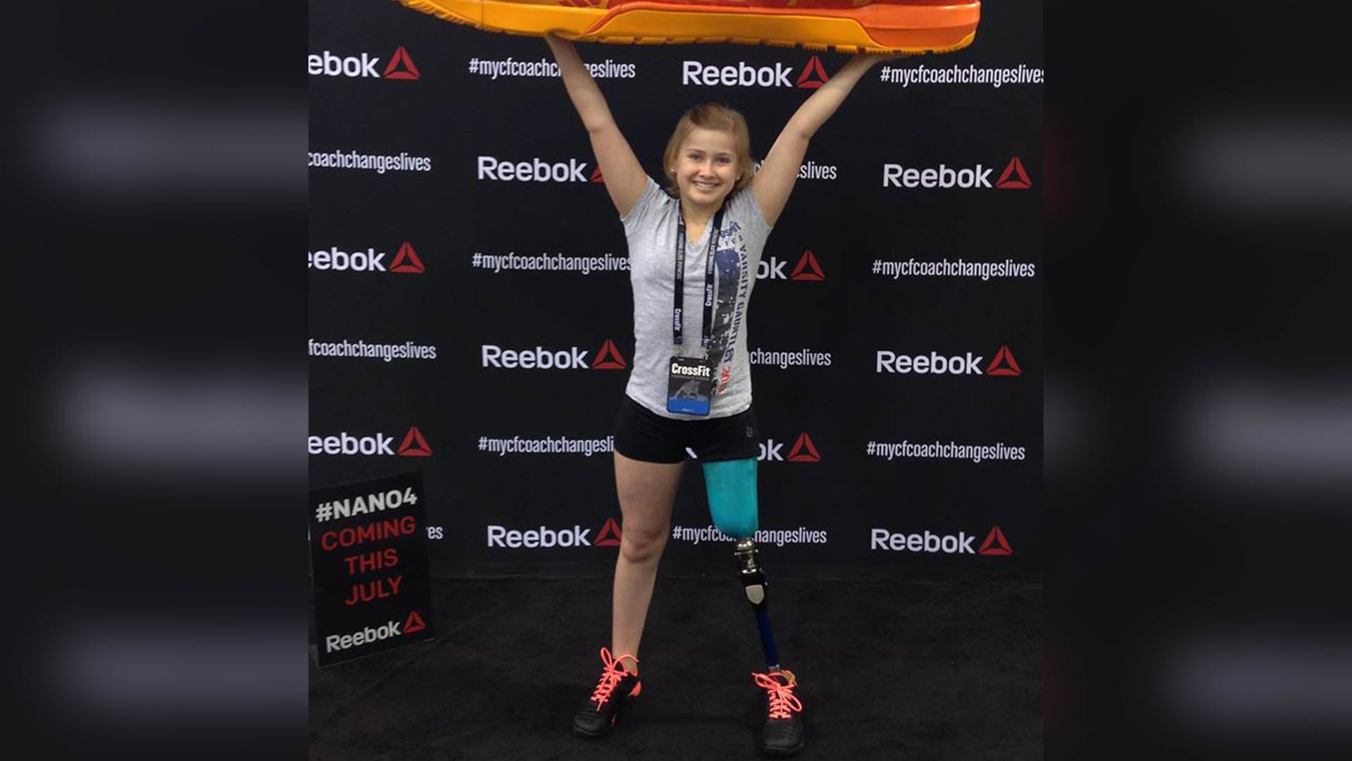 Teen Gymnast With 1 Leg | POPSUGAR Celebrity