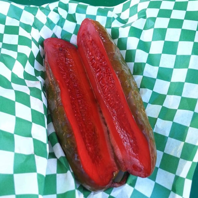 Deep Fried Watermelon On A Stick