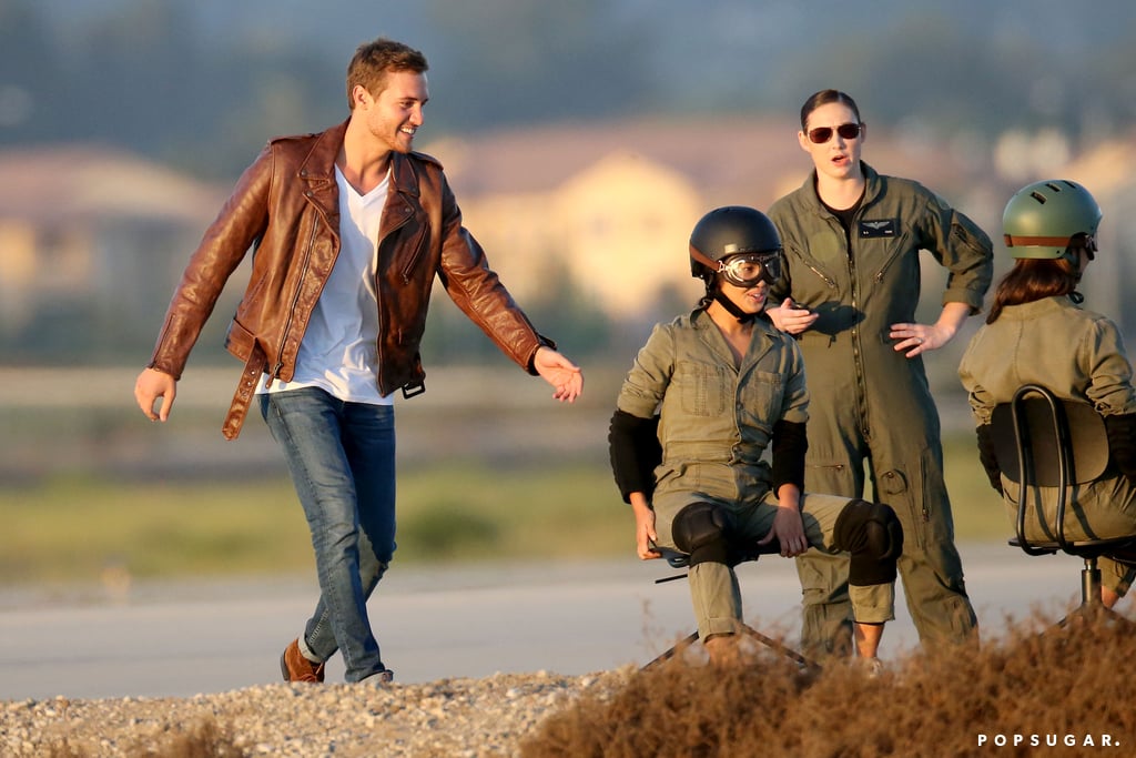 Peter Weber Films a Pilot-Themed Group Date on The Bachelor | POPSUGAR ...