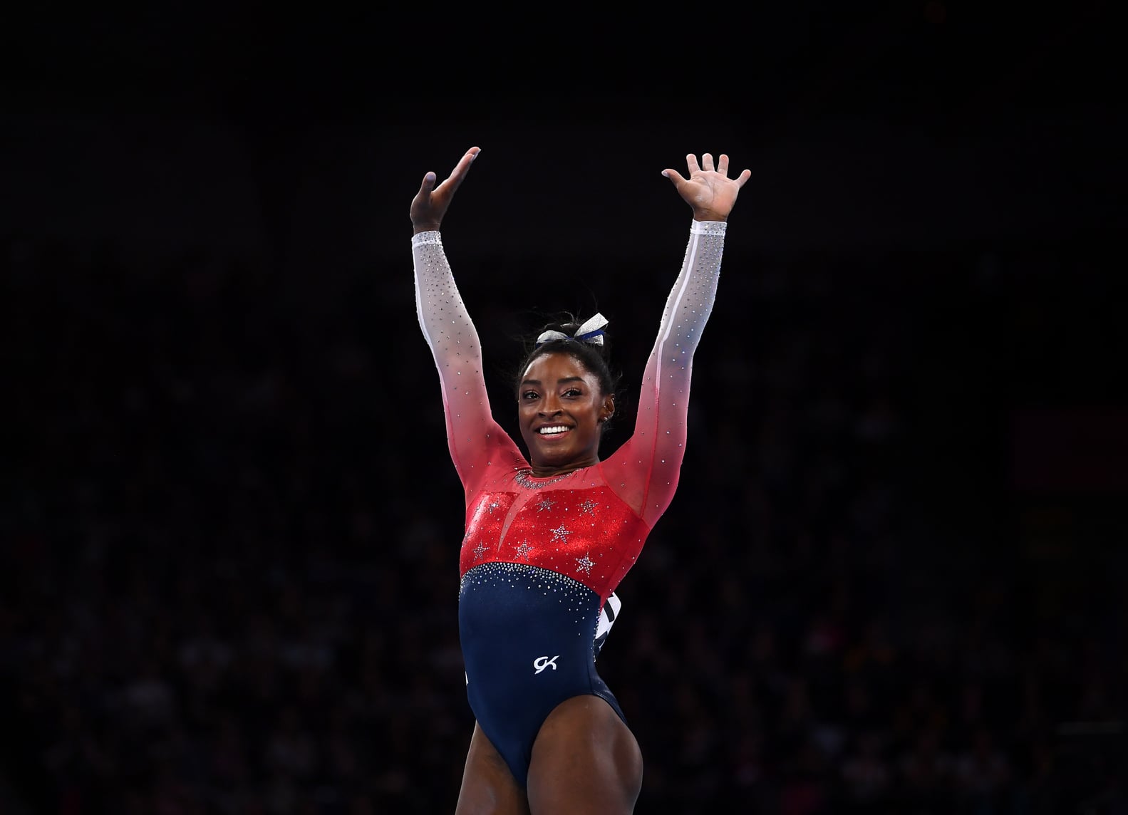 Simone Manuel Dresses as Simone Biles For Halloween 2019 | POPSUGAR Fitness