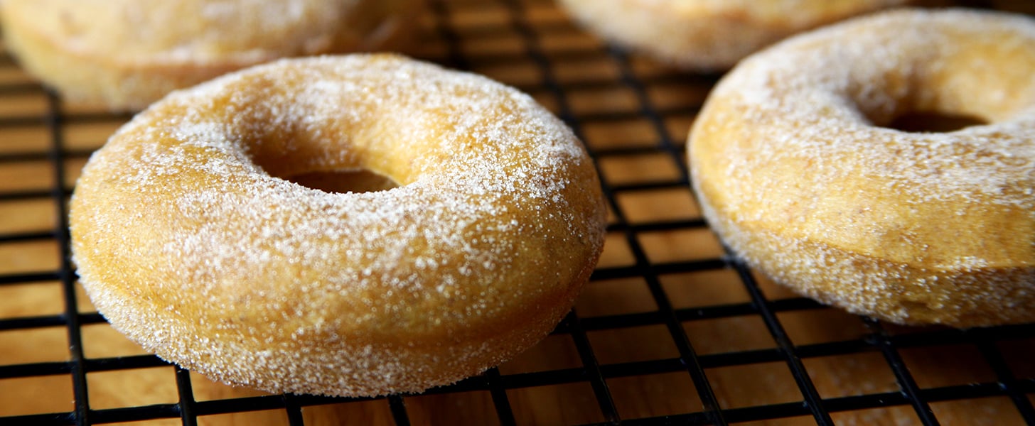 Baked Pumpkin Doughnuts | PS Fitness