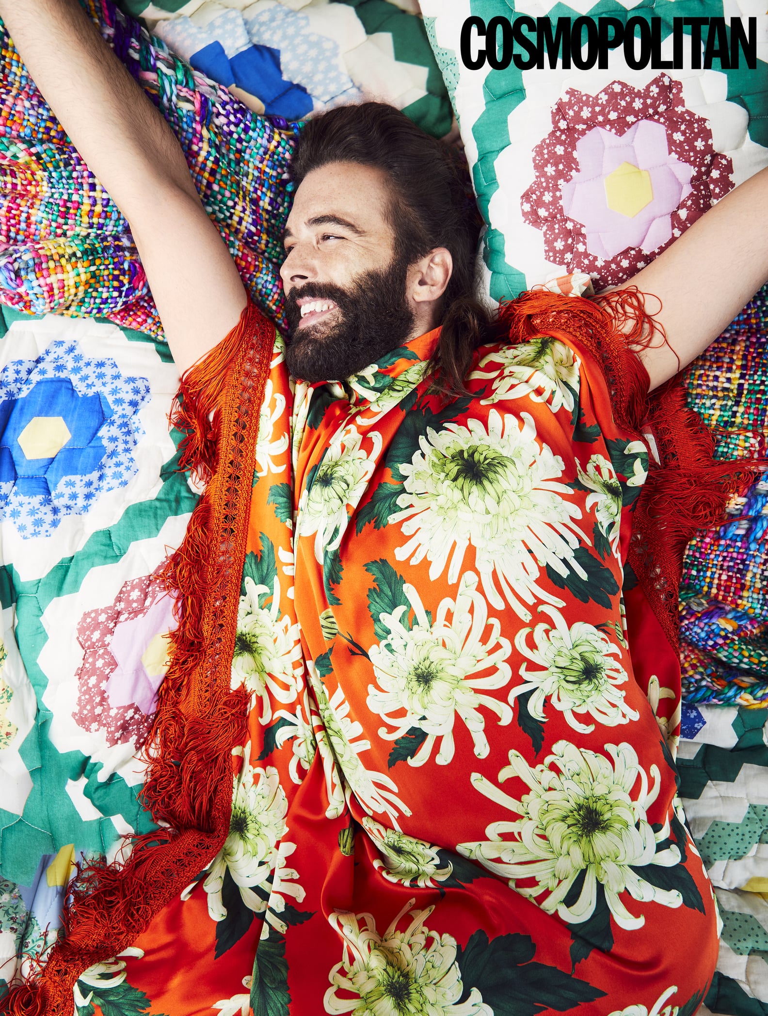 Jonathan Van Ness Cosmopolitan UK Cover January 2020 | PS Celebrity