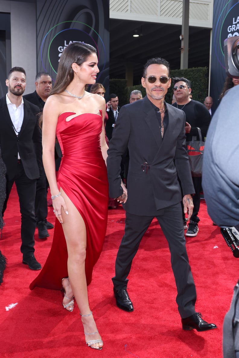 Marc Anthony and Fiancée Nadia Ferreira at the Latin Grammys | PS UK ...
